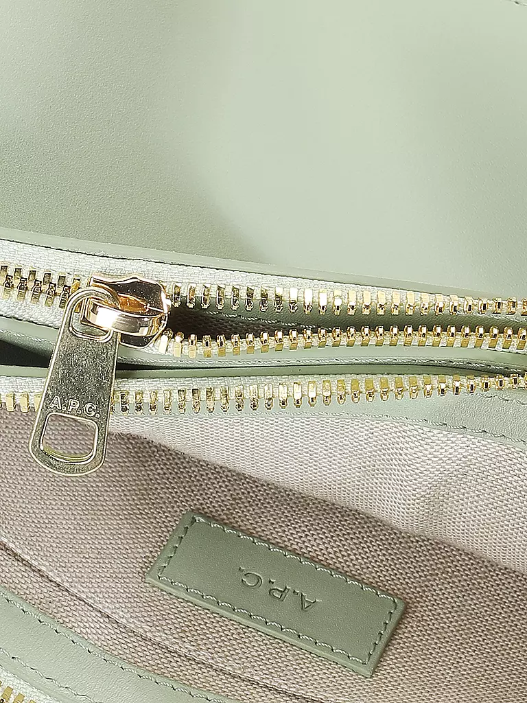 A.P.C. Ledertasche - Umhängetasche SARAH mint