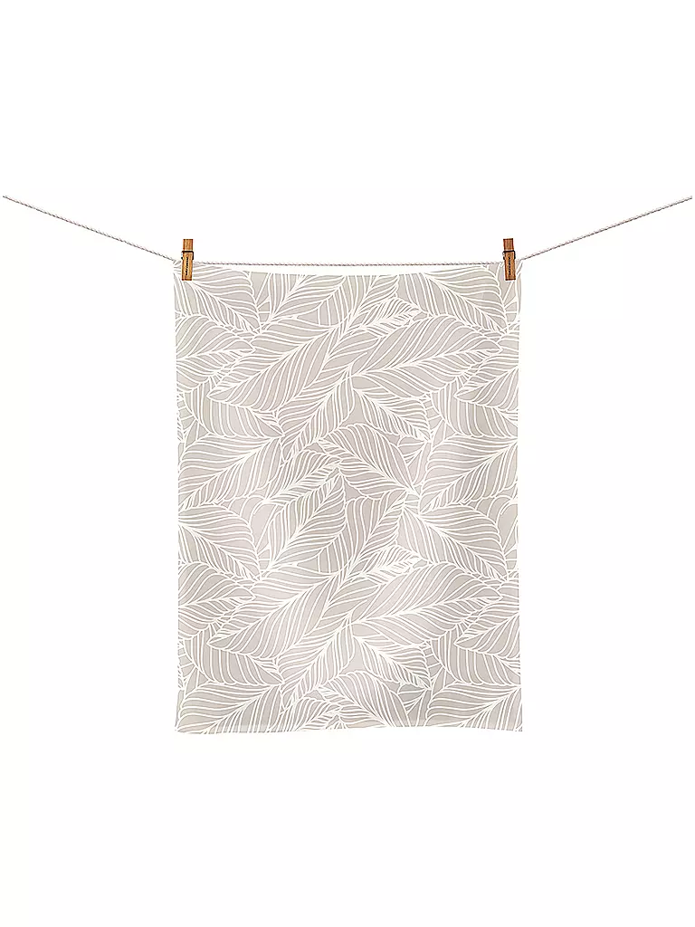 CHIC.MIC Geschirrtuch Organic 50x70cm Desert Leaves bunt