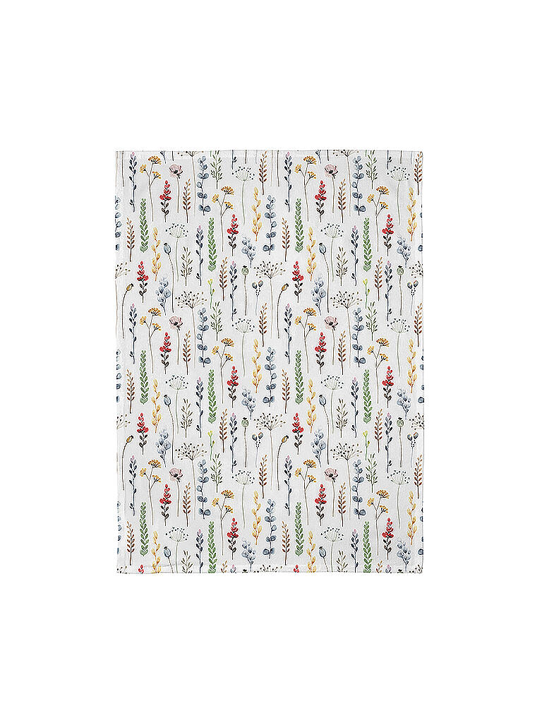 CHIC.MIC Geschirrtuch Organic 50x70cm Watercolor Flowers bunt