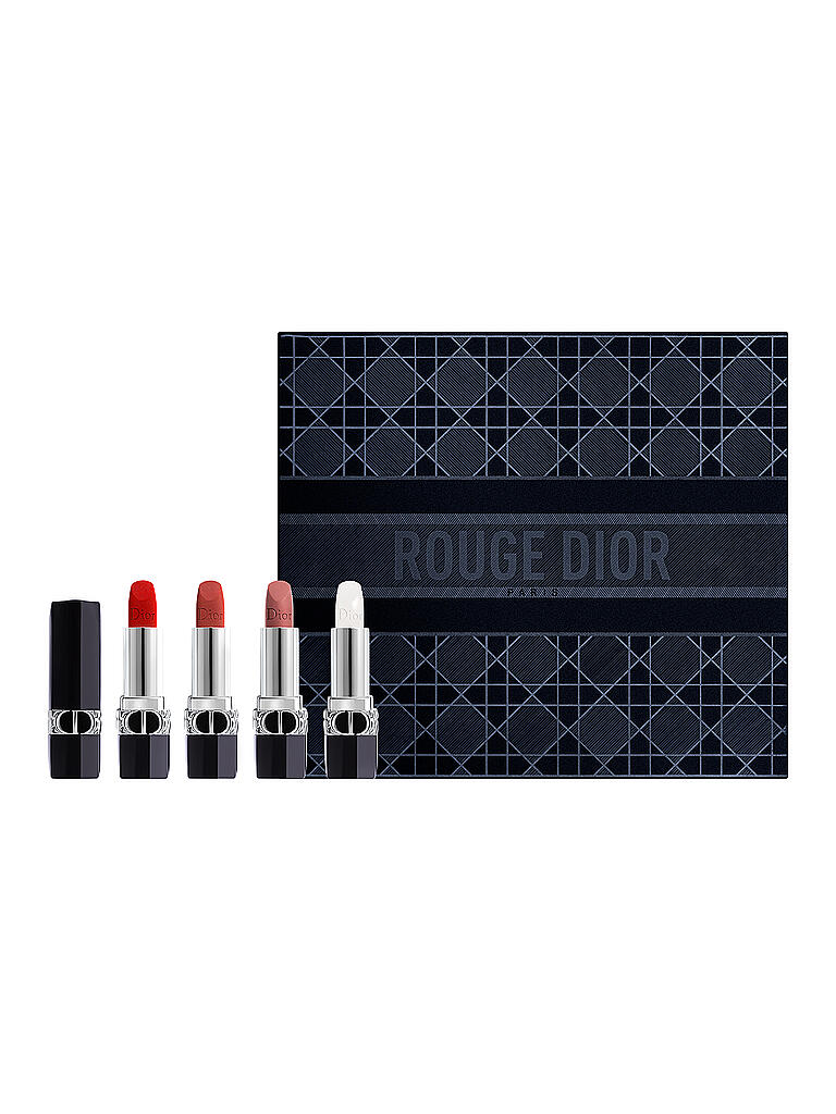 DIOR Geschenkset - ROUGE DIOR PREMIUM VELVET SETS ( 999 / 100 / 720 ...
