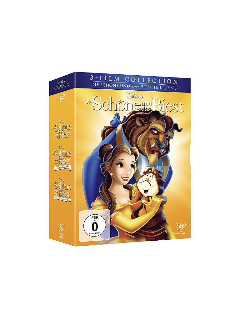 DVD Walt Disney - Die Schöne und das Biest 1,2 und 3 (3 DVD) keine Farbe