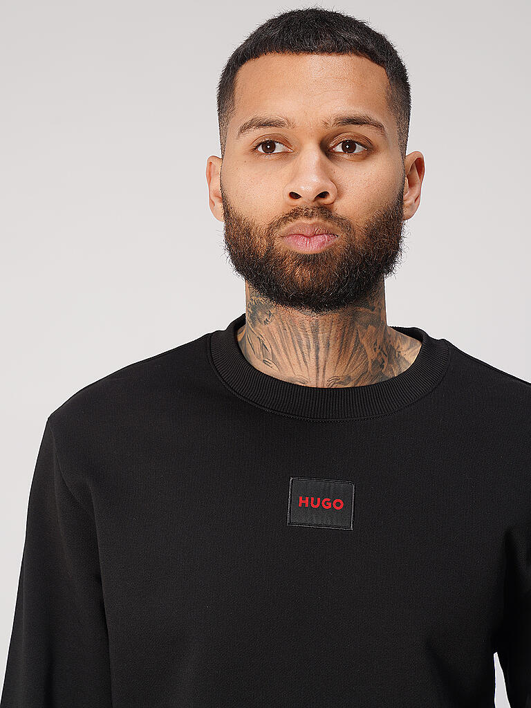 HUGO Sweater schwarz