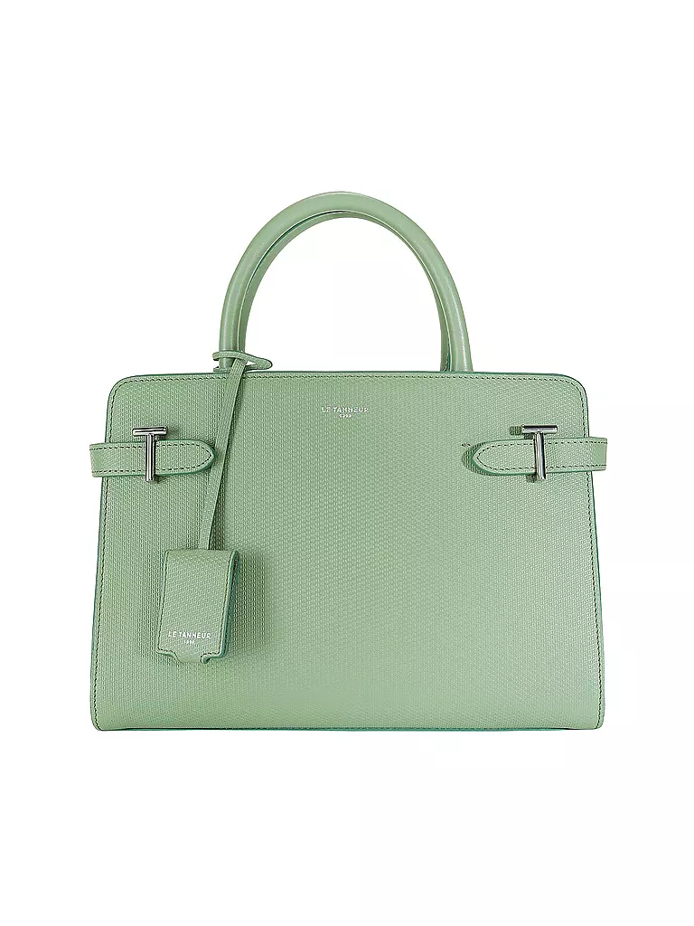 LE TANNEUR Ledertasche - Shopper EMELIE Medium hellgrün