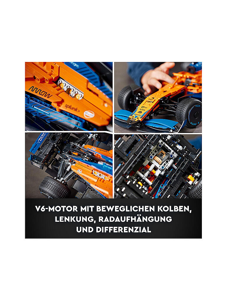 LEGO Technic - McLaren Formel 1™ Rennwagen 42141 keine Farbe