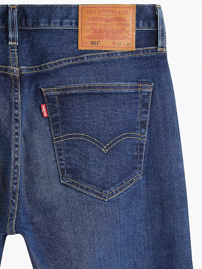 LEVI'S® Jeans Straight Fit 501® Levi's® Original dunkelblau