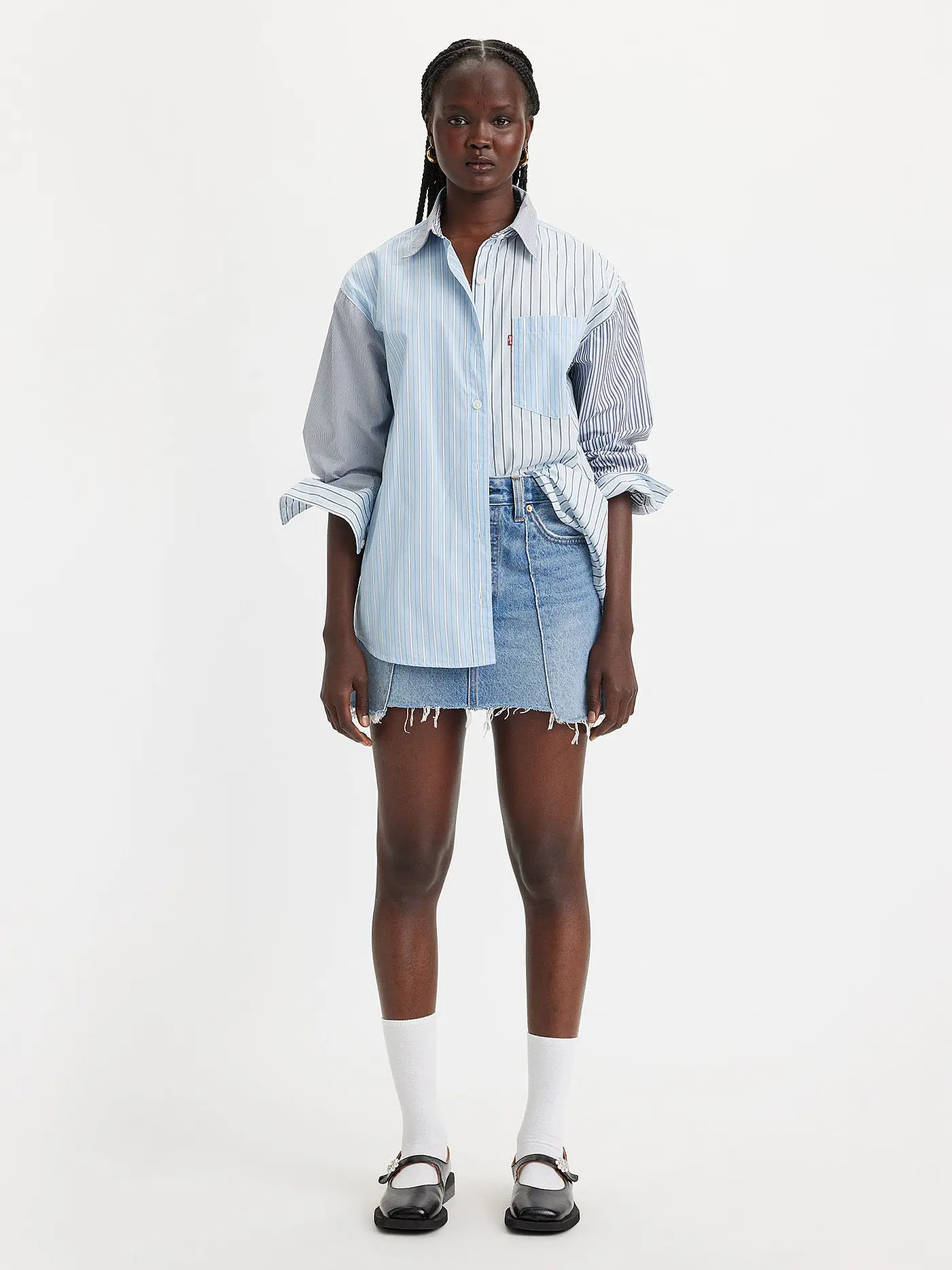 LEVI'S® Jeansrock ICON hellblau