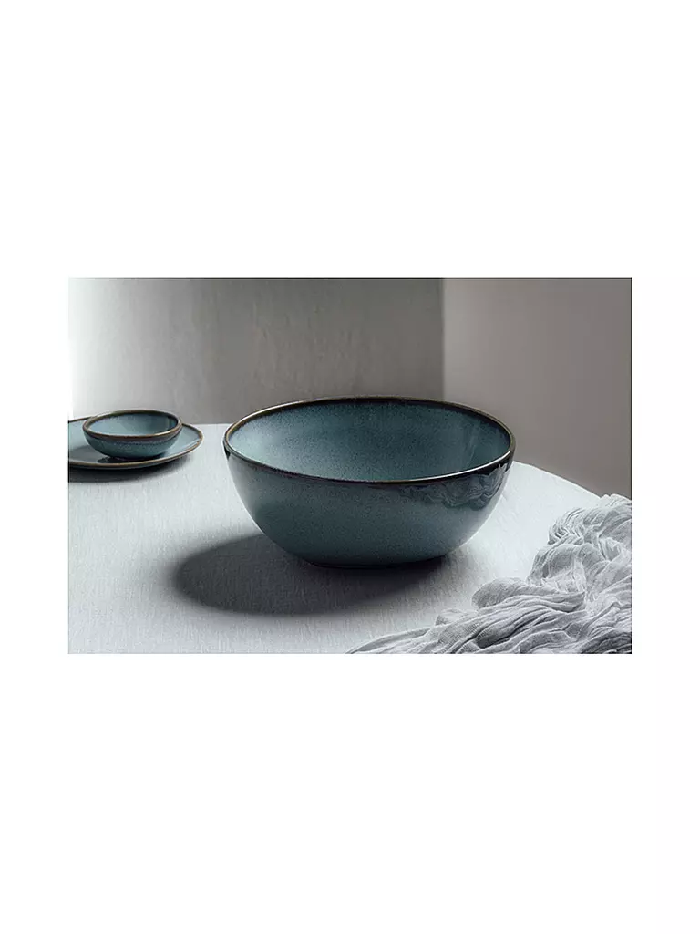LIKE BY VILLEROY & BOCH Schüssel rund 25cm Lave Glace hellblau