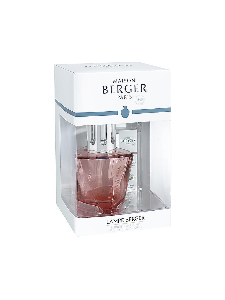 MAISON BERGER PARIS Lampe Berger Set TERRA Rouge 250ml Angelique Noire rot