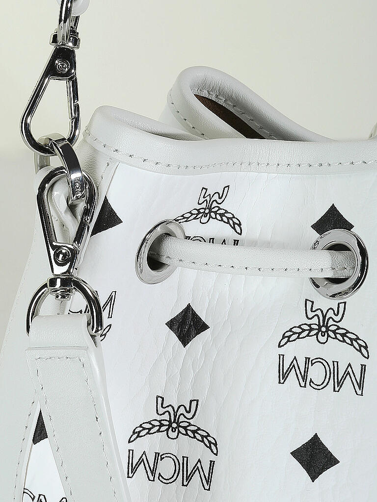 MCM Tasche - Bucket Bag DESSAU M weiss