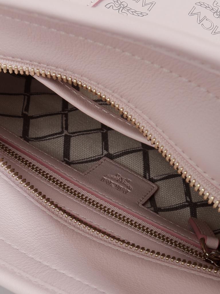 MCM Toni Visetos Shopper Mini rosa