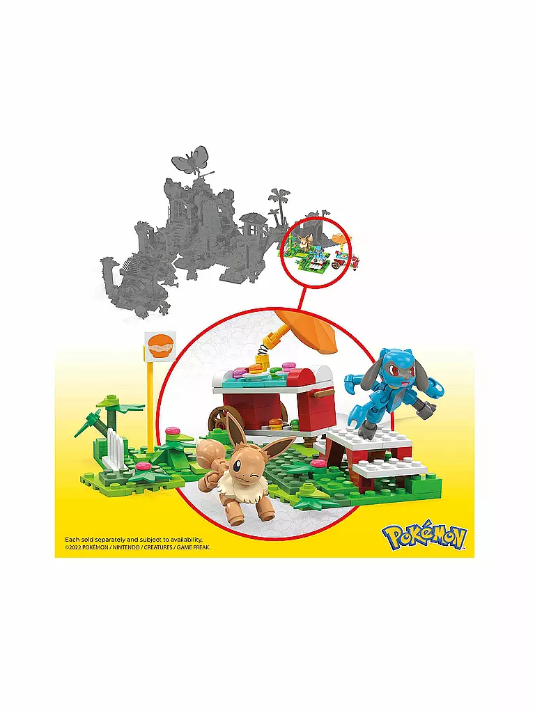 MEGA CONSTRUX Mega Construx Pokemon - Poffle Picknick keine Farbe