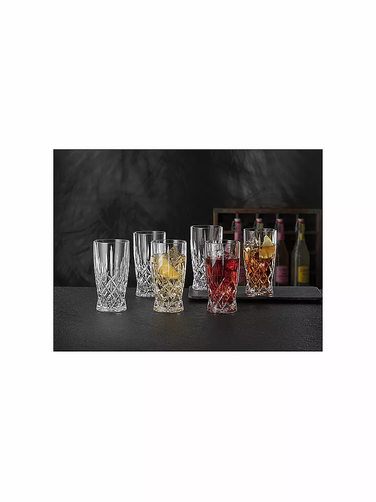 NACHTMANN Bierglas Set 6er Set NOBLESSE 350ml transparent