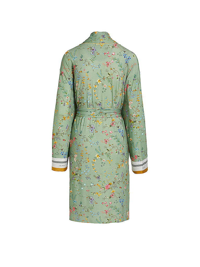 PIP STUDIO Morgenmantel - Kimono " Nisha " grün