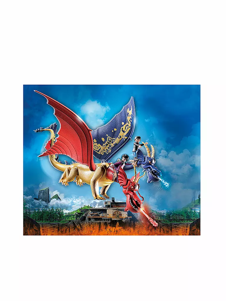 PLAYMOBIL Dragons: The Nine Realms - Dragons: The Nine Realms - Wu ...