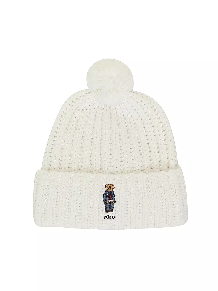 POLO RALPH LAUREN Mütze - Haube creme