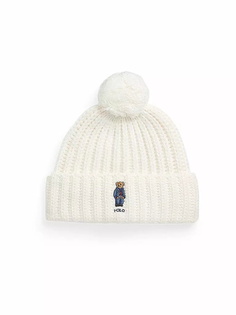 POLO RALPH LAUREN Mütze - Haube creme