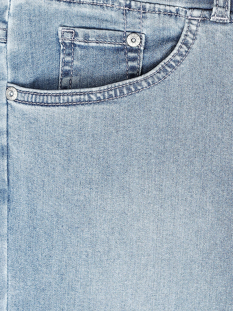 RAPHAELA BY BRAX Jeans Slim Fit 7/8 LAVINA FRINGE hellblau