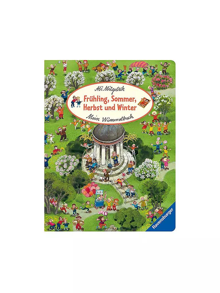 RAVENSBURGER Frühlings-Wimmelbuch: Frühling, Sommer, Herbst und Winter ...