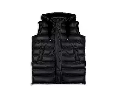 RINO&PELLE Steppgilet CAMERON schwarz