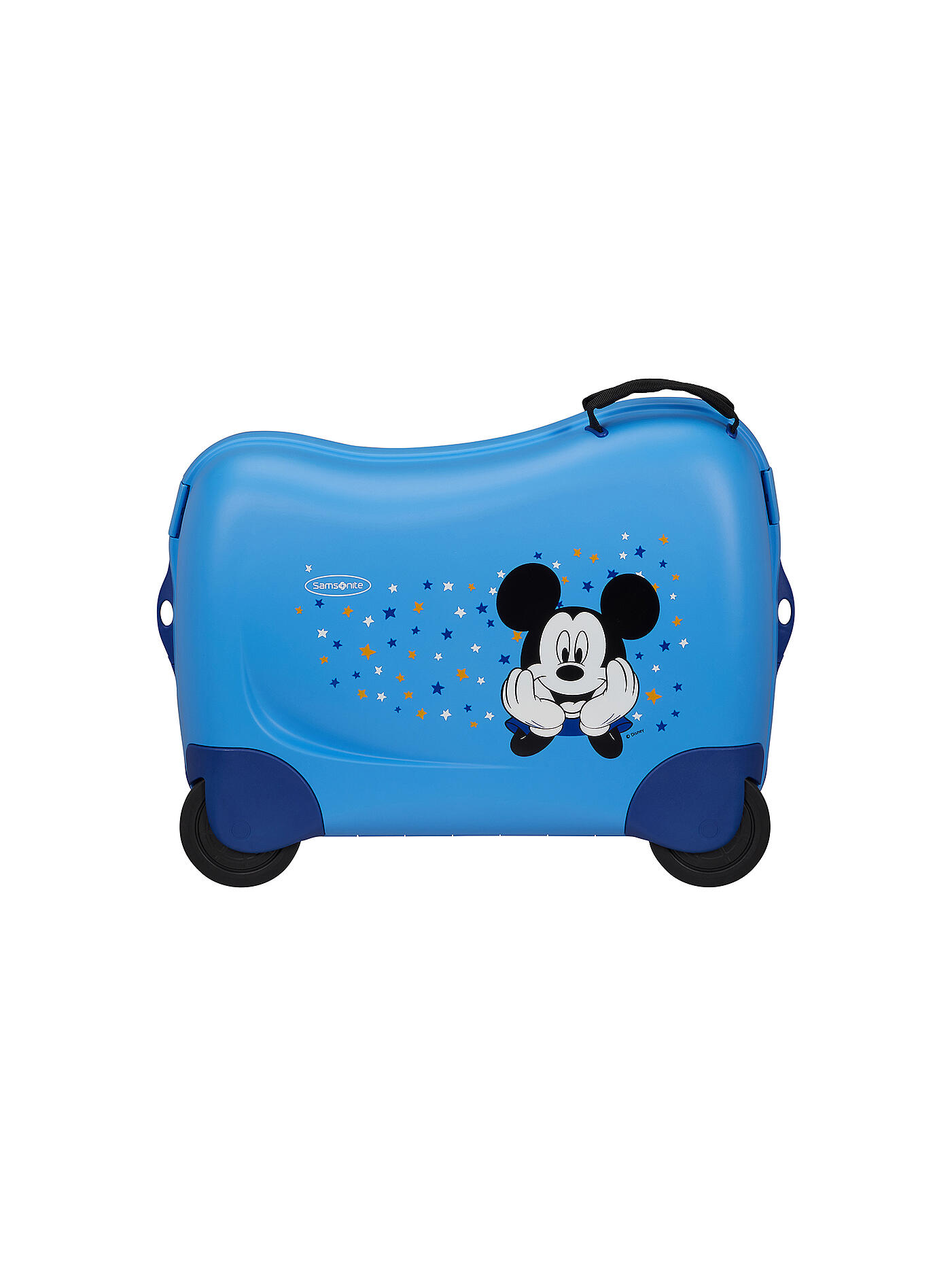 SAMSONITE Kindertrolley Mickey Stars blau