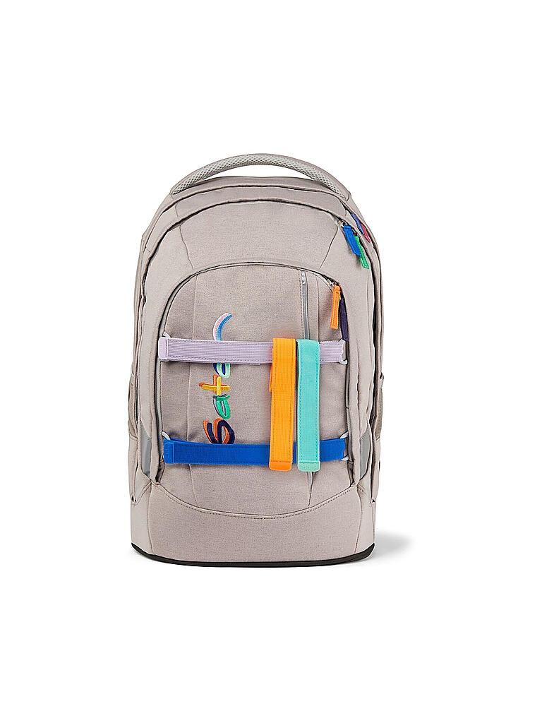 SATCH Schulrucksack Satch Pack Colourful Mind beige