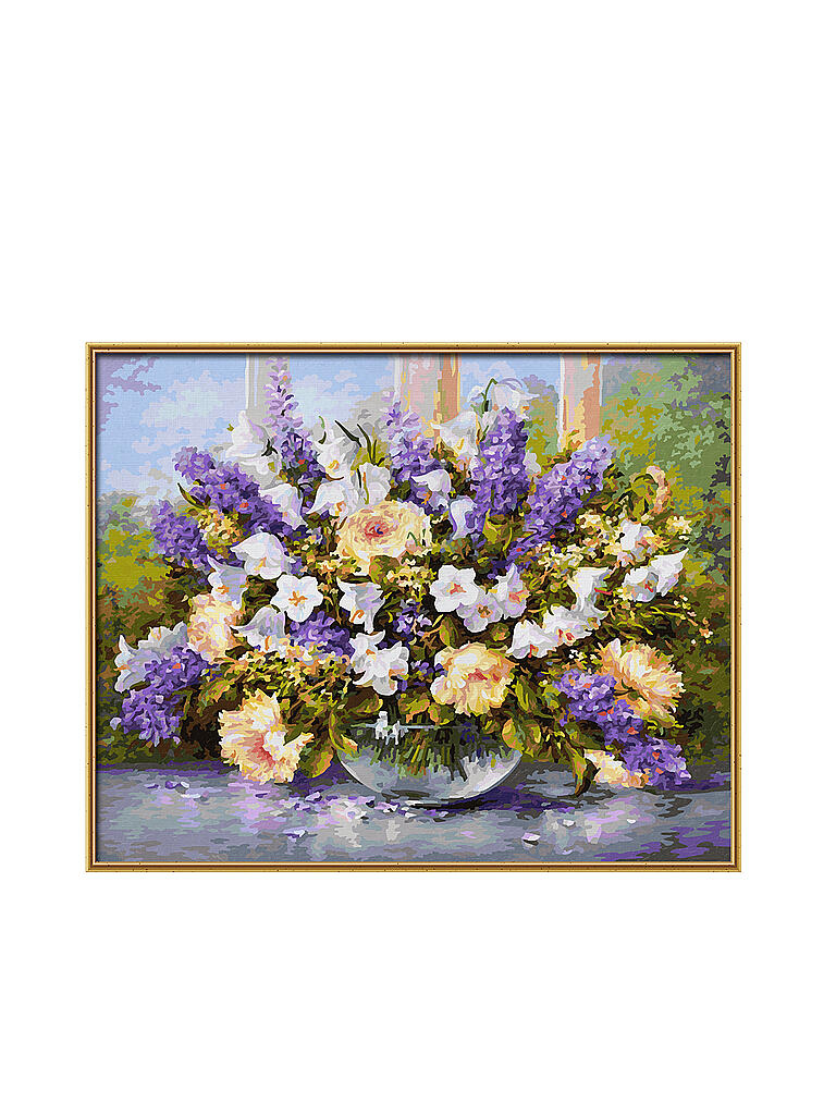 SCHIPPER Malen nach Zahlen - Sommerblumen keine Farbe