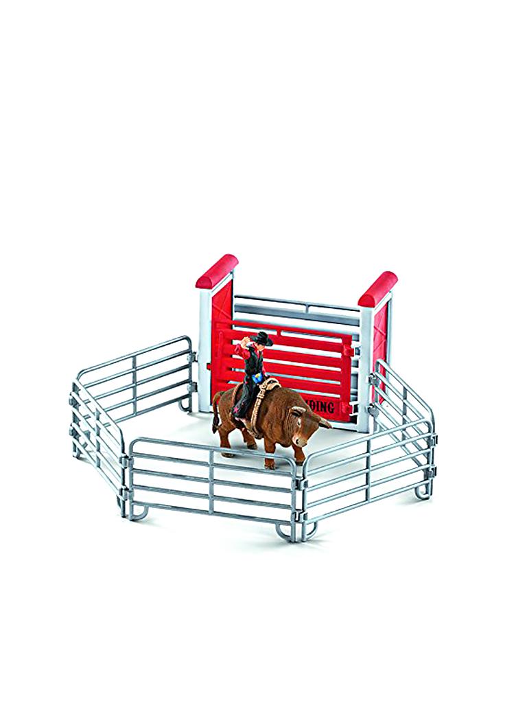 SCHLEICH Bull Riding mit Cowboy 41419 keine Farbe