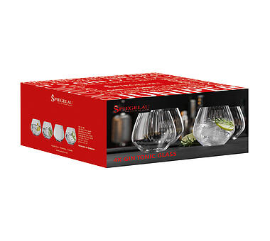 SPIEGELAU Gin Tonic Glas 4er Set SPECIAL DRINKS transparent