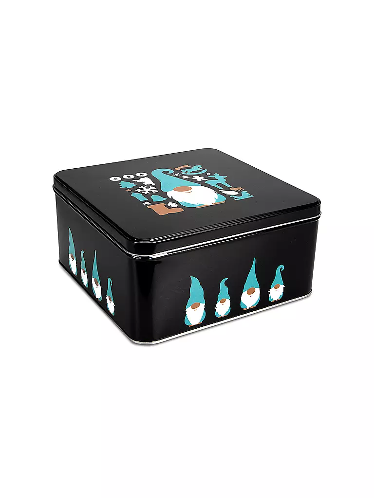 STAEDTER Keksdose - Gebäckdose Weihnachtswichtel 21x21cm Schwarz ...
