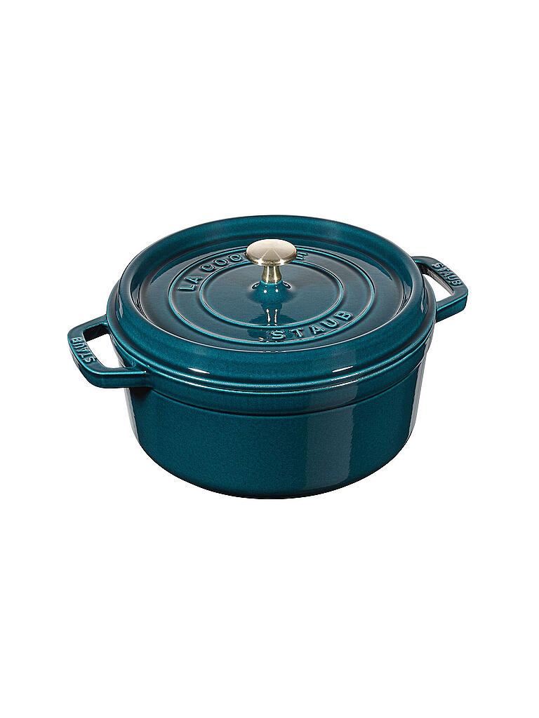 STAUB Cocotte TwisterCocotte Twister 20cm La Mer petrol