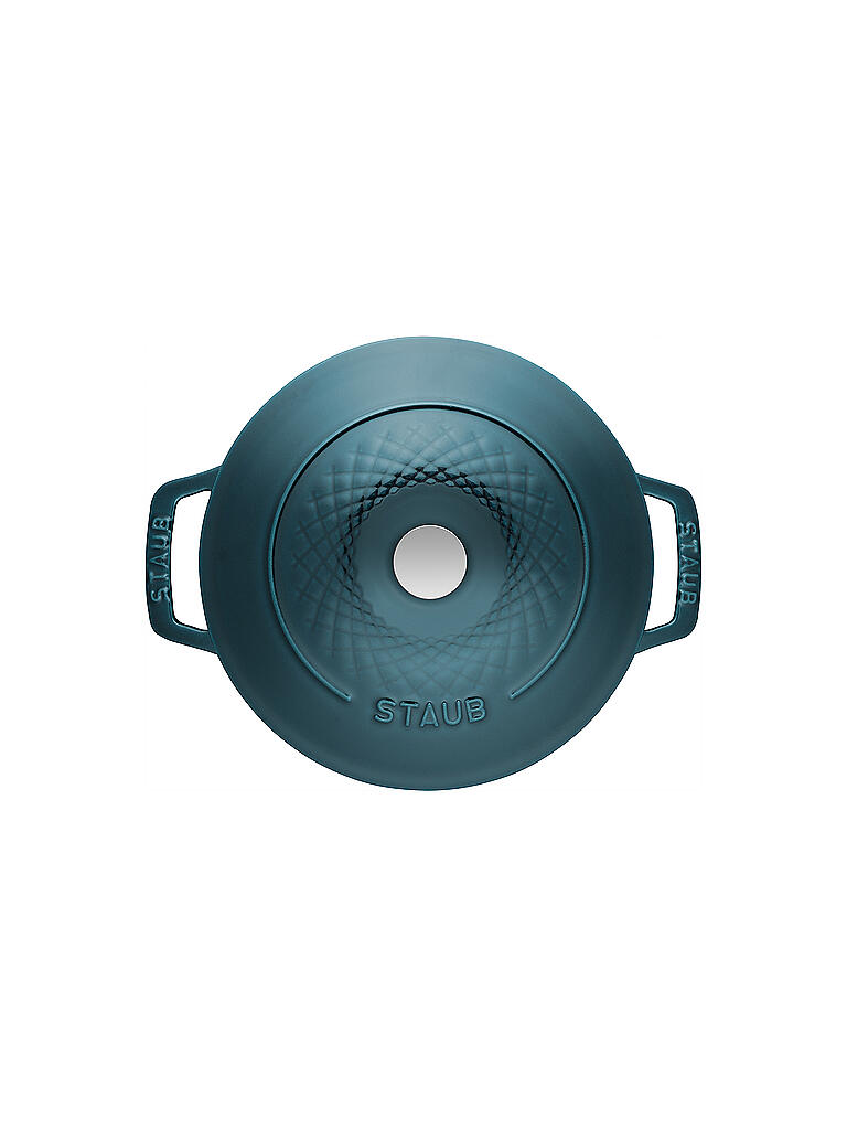 STAUB Cocotte TwisterCocotte Twister 24cm La Mer petrol