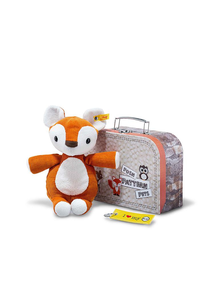 STEIFF Phil Fuchs im Koffer 28cm rost/creme keine Farbe