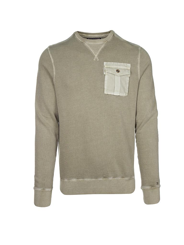 TOMMY HILFIGER Sweater "Chase" olive