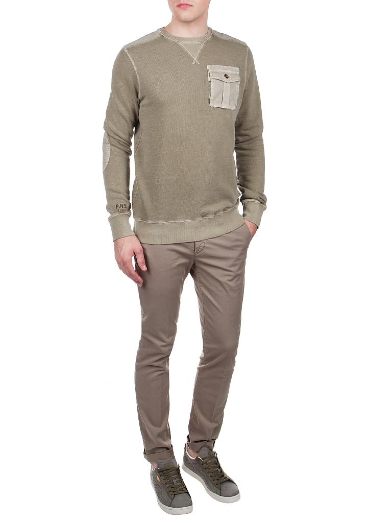 TOMMY HILFIGER Sweater "Chase" olive