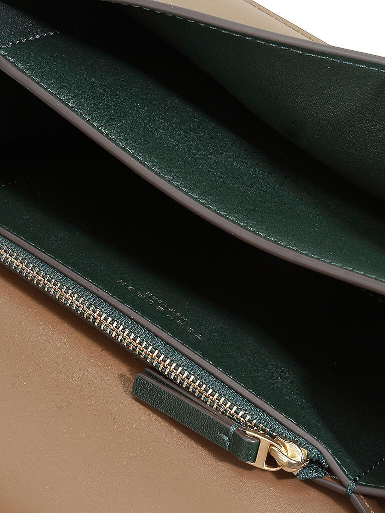 TORY BURCH Ledertasche - Minibag " Eleanor " braun