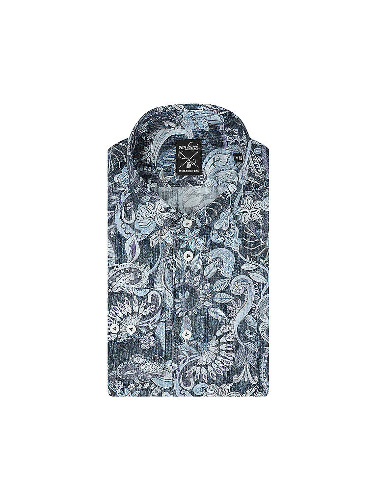 VAN LAACK Baumwolle Tailor Fit LA RET blau