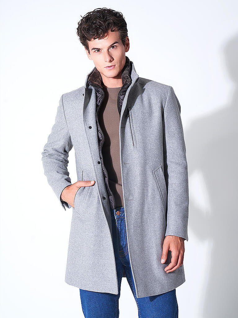 WINDSOR Mantel RIVANO grau