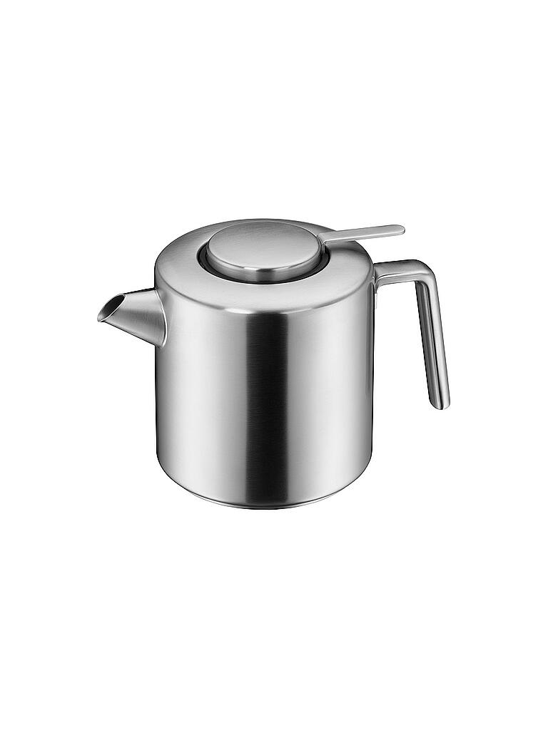 WMF Teekanne mit Stövchen 1,2l Cromargan silber