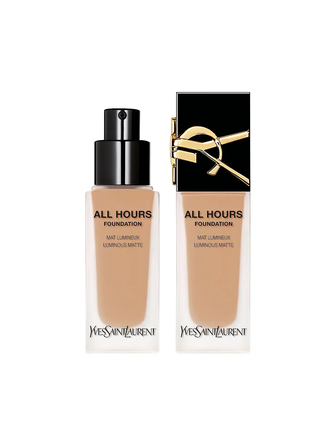 YVES SAINT LAURENT Encre de Peau - All Hours Foundation ( MN7 ) braun